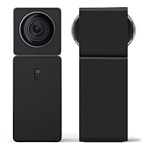 See 4 Views with 1 Security Camera, Indoor Home Cam Security with Two-Way Audio, 1080p Smart 360 Monitoring, WiFi, Night Vision, Motion Detection, iPhone App with Alerts and Cloud Storage