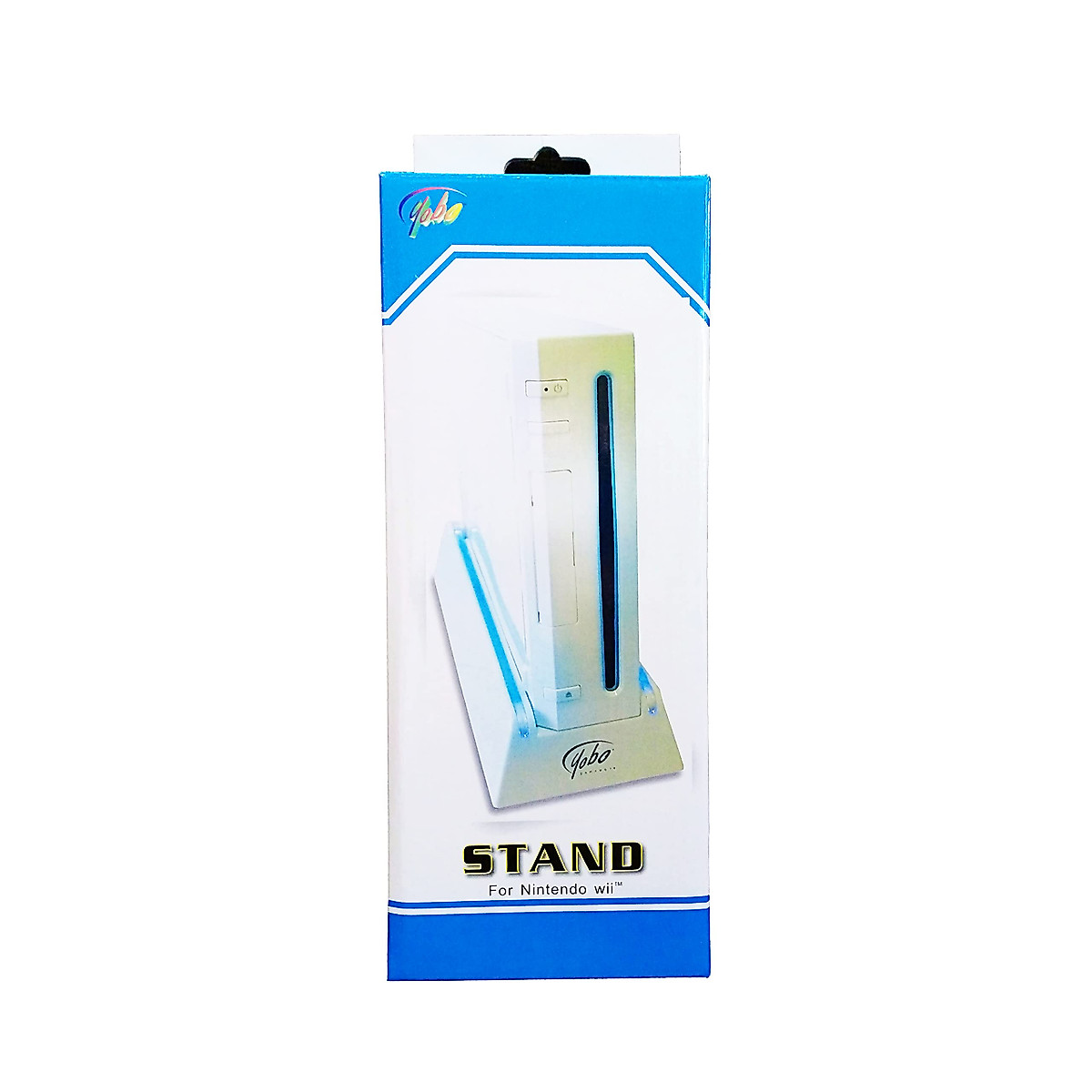 Wii Lighted Console Stand Coolier by Yobo Wii compatibles