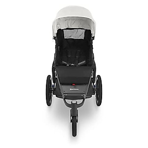 Ridge Stroller - Bryce (White/Carbon) + Adapters for Ridge (All MESA Models and Bassinet)