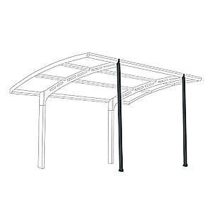 Palram - Canopia Arizona Carport Winter Support Kit Gray