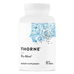 THORNE Pic-Mins - Trace Mineral Complex with 7 Essential Trace Minerals - 90 Capsules