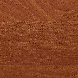 Furinno Pasir 3-Tier Shelf with 3 Door/Round Handle, Light Cherry