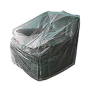 STARTWO Furniture Cover Plastic Bag Plastic Couch Cover Heavy Duty Water Resistant Thick Clear | Sofa Slipover for Moving and Long Term Storage 42”(Width) x 34”(Depth) x 42"(Height)