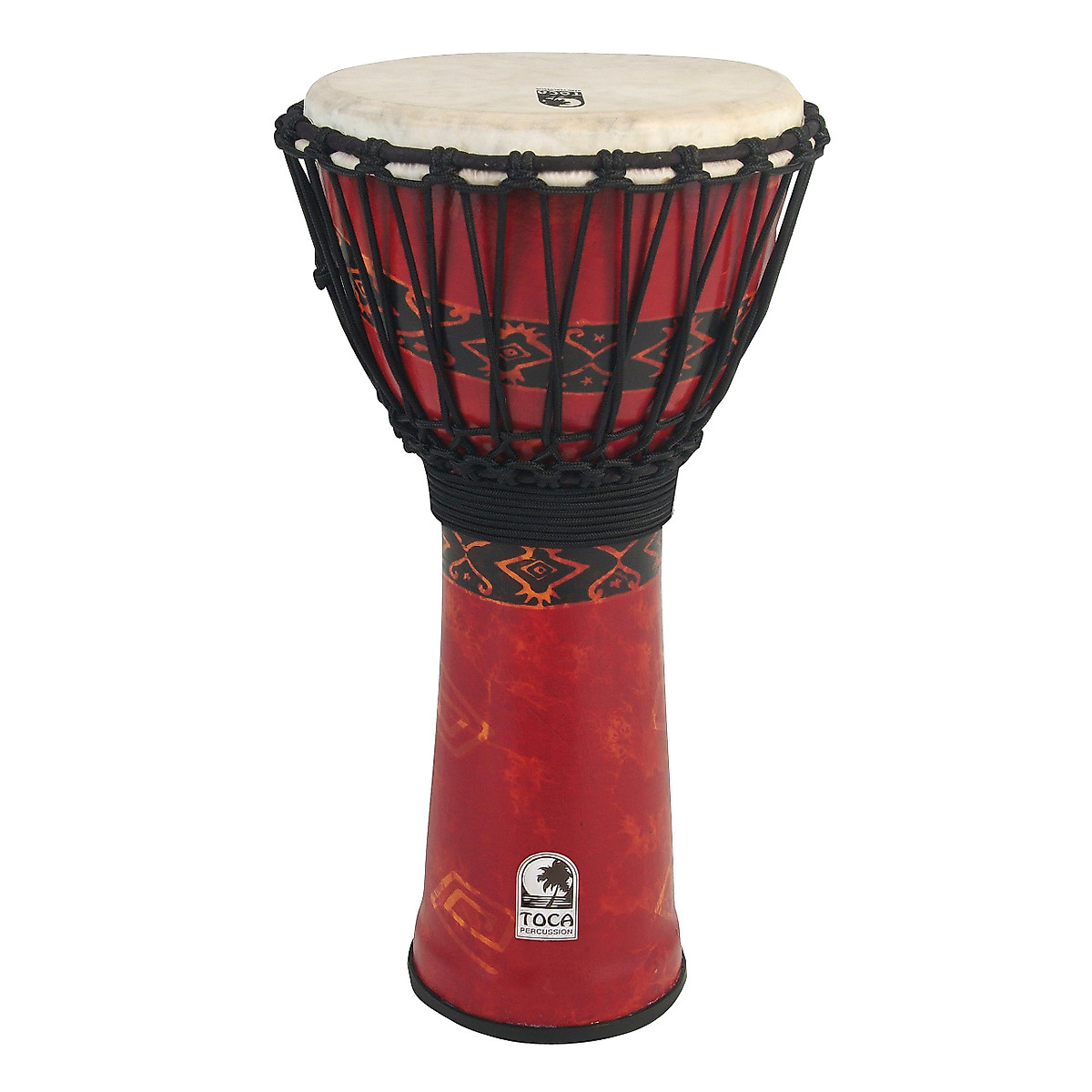 Toca Synergy Freestyle Djembe Red 12 Inches
