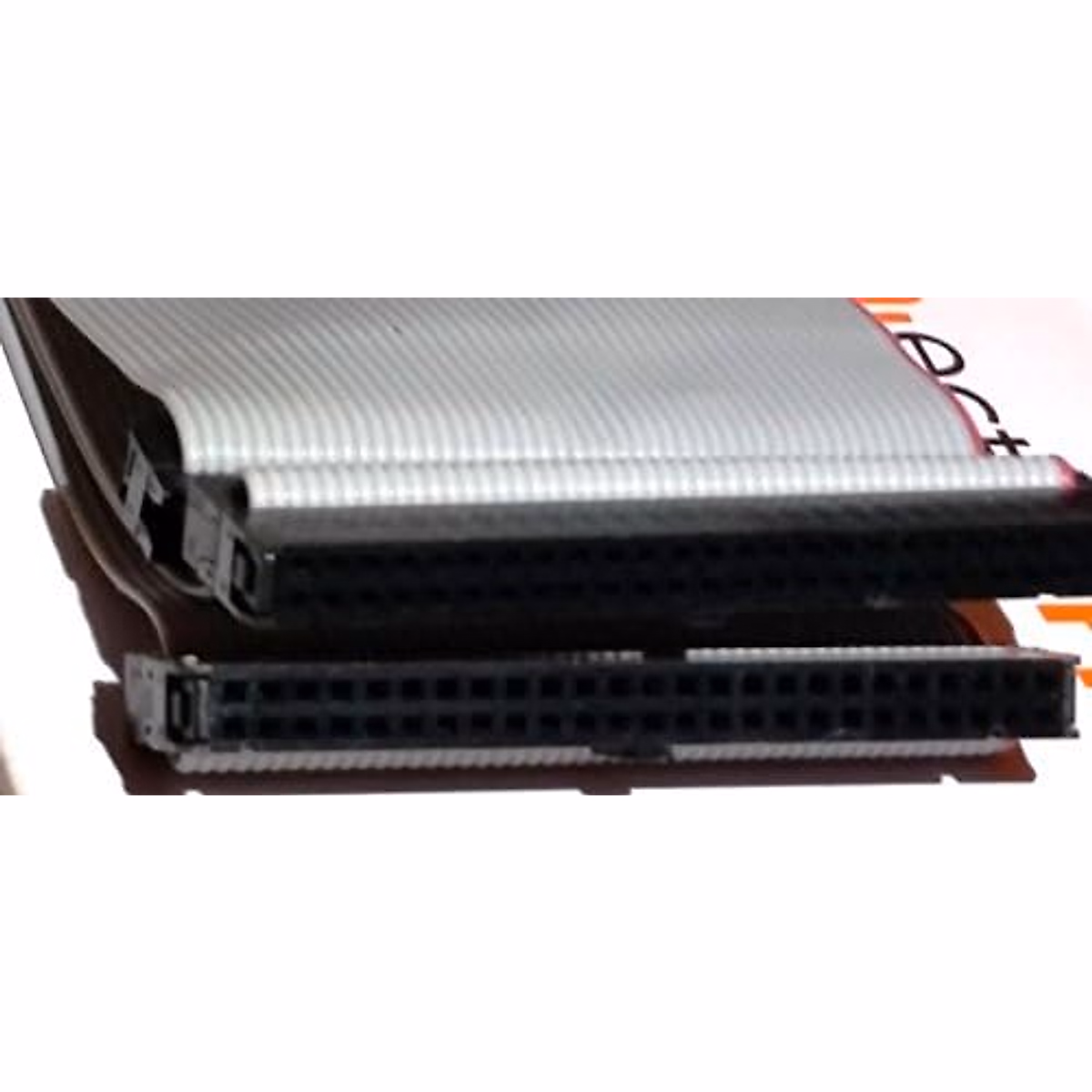 Connectors Pro PC Accessories 24 Inches 3 Female Connectors IDC 2x25 50P SCSI Internal Flat Ribbon Cable, 24" SCSI-1 50 Pins