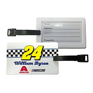 R & R Imports LTS-N-WB20 William Byron No.20 Luggage Tag - Pack of 2