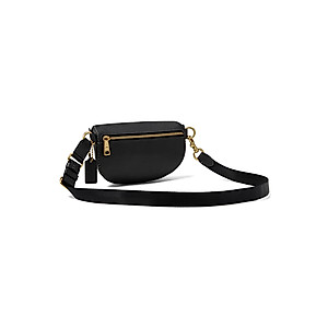 Coach Polished Pebble Bethany Belt Bag Black One Size