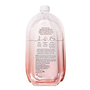 MyKirei By Kao Shampoo Refill with Japanese Tsubaki & Rice Water for Hair, 10.1 Fl Oz