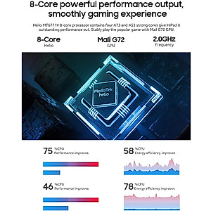 CHUWI HiPad X Tablet,4G LTE Unlocked Phablet,10.1 inch MT6771V Octa Core 4GB 128GB Android 10 Phone Call Tablets Dual Band WiFi Bluetooth 5.0,with Keyboard