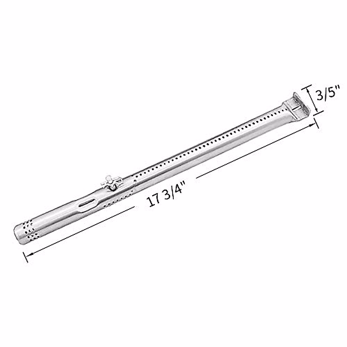 Rejekar Gas Grill Replacement Parts for Charbroil Performance 2/4 Burner Grill 463673517, 463347017, 463361017, 463673017, g470-0004-w1 Liquid Propane Flavor Bars + Burner + Crossover Tube +Ignition