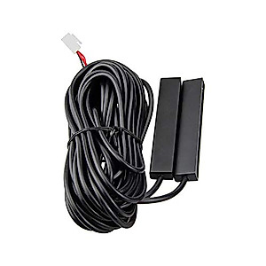 EASYGUARD EC204 2 Way car Alarm System with PKE Passive keyless Entry, Rechargeable LCD Pager Display & Remote Trunk Release, Shock Warning DC12V