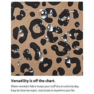 HotStyle BESTIE+ Fashion Mini Backpack for Girls & Kids, Small Diaper Bag Backpack, Cute for Travel, Hiking & Day Trip, Cheetah, Brown