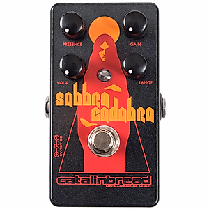 Catalinbread Sabbra Cadabra Boost Overdrive Guitar Effects Pedal