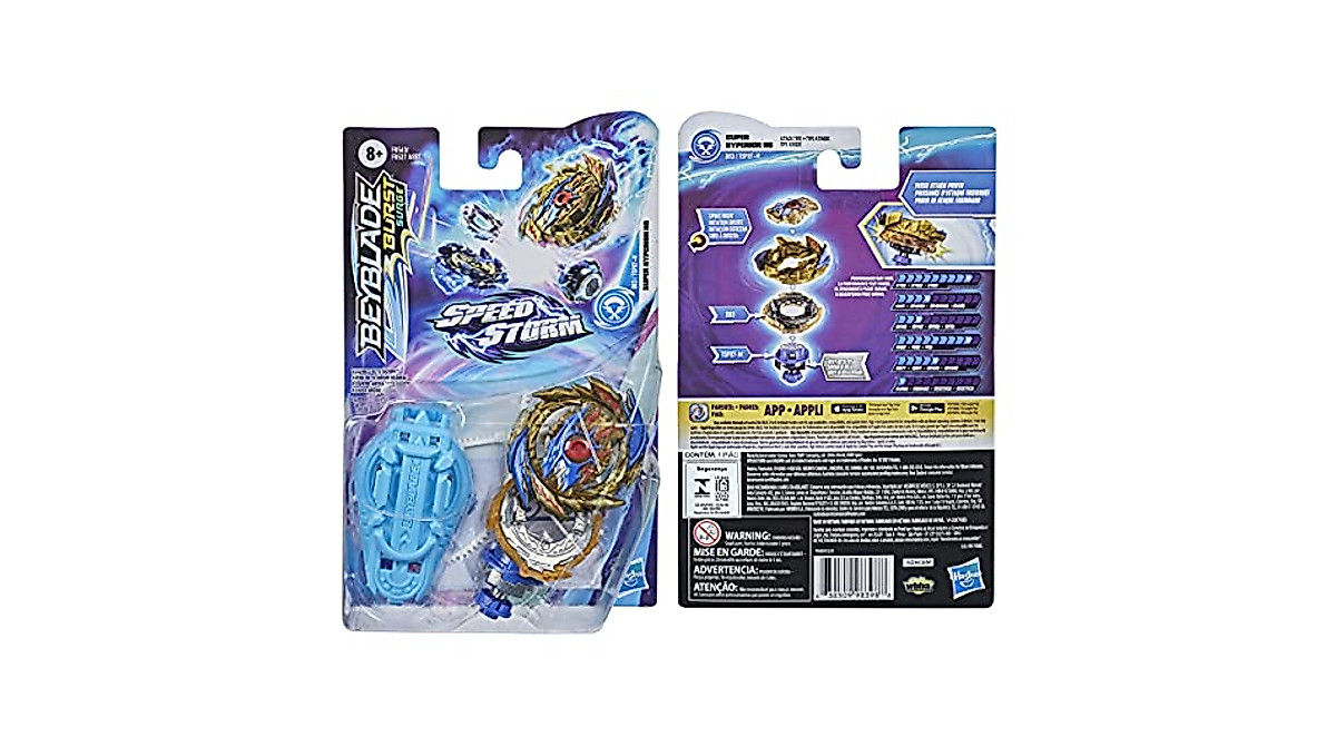 Beyblade Burst Speedstorm Super Hyperion H6 Starter Pack