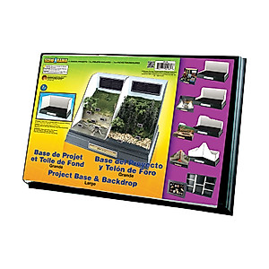 Woodland Scenics SP4165 Large Project Base & Backdrop, Multicolor