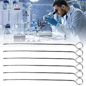 50 Pcs Inoculating Loop Lab Bacterial Culture Microbiology Uses Re-Reusable Inoculation Loops