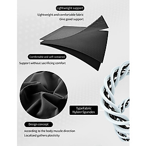 Gihuo Women's Athletic Full Zip Lightweight Workout Jacket Cropped Gym Yoga Track Jacket with Thumb Holes (Black, Large)