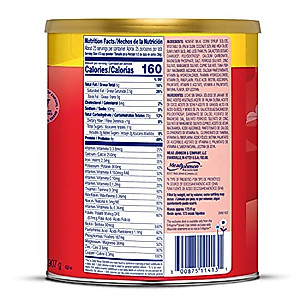 Enfagrow NeuroPro Omega 3 DHA Prebiotics Non-GMO Toddler Nutritional Milk Drink, Natural Milk Flavor Powder, 32 Oz, Can