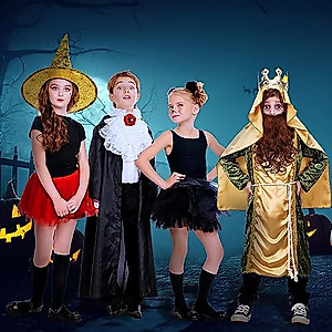 HooLing 6 Pcs Wise Men Costume Kids Saint Bible Costume Boys Shepherd Nativity Costumes for Christmas Halloween(S)