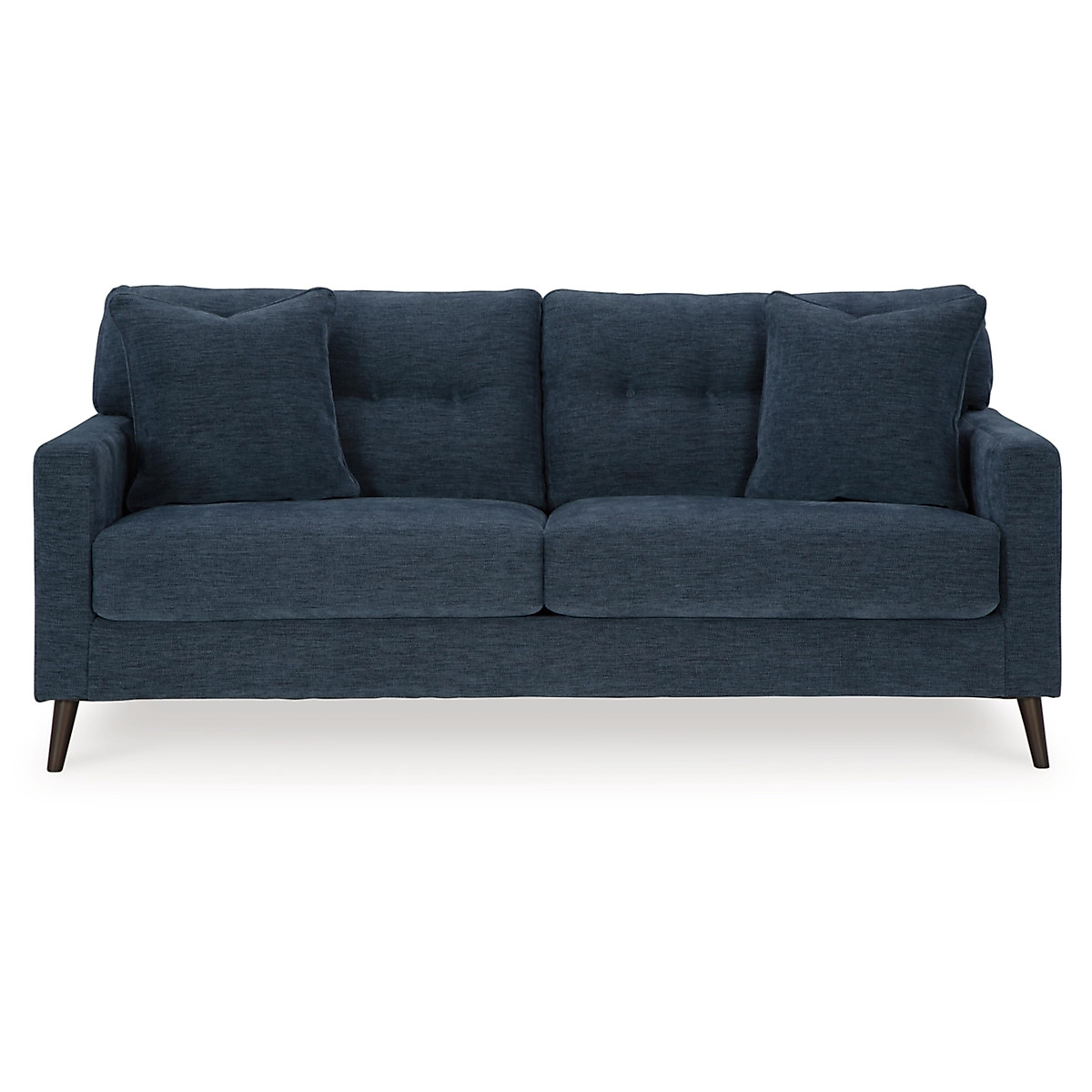 Signature Design by Ashley Bixler Sofa, 79" W x 38" D x 37" H, Blue