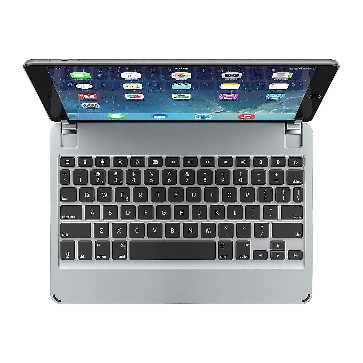 Brydge 10.5 Keyboard for iPad Air (2019) | Aluminum Bluetooth 4.2 Keyboard with Backlit Keys (Space Gray)