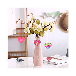 KMUYSL 512 PCS Valentine's Day Heart Stickers Labels Sheets | Valentines Day Decorations | Party Favors Gifts Decorations Supplies | Party Decorative Stickers