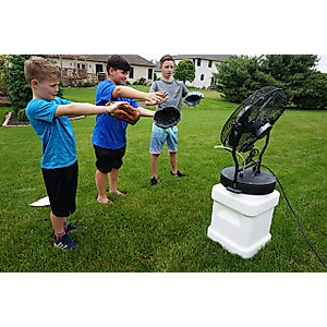TPI PM18S Outdoor Rated Self-Contained Power Mister, Stand Alone, Medium Pressure, 18" Blade Size, 120-Volt with GFCI Plug