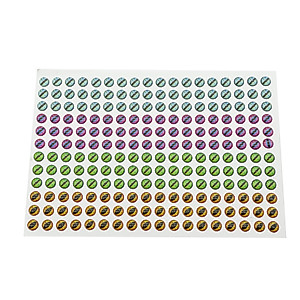 8mm 168pcs 3D Lure Eye Self Stick Lizard Reptile Eye Fly Tying Variety 3mm4mm5mm6mm7mm8mm Holographic Lure Eye Fly Tying, Jigs, Crafts