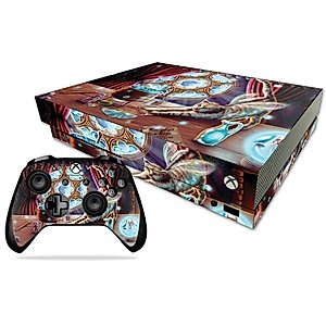 MightySkins Skin Compatible with Microsoft Xbox One X - Cauldron Cat | Protective, Durable, and Unique Vinyl Decal wrap Cover | Easy to Apply, Remove, and Change Styles | Made in The USA