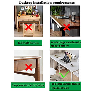 Desk Extender, Keyboard Platform Extender,Ergonomics Desk Extender Tray Clamp On Keyboard Drawer Table Mount Armrest Stand Computer Elbow Arm Support