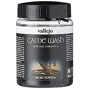 Vallejo Black Wash 200ml Paint