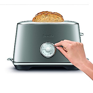 Breville Toaster Select 2 Slice Luxe Smoked Hickory