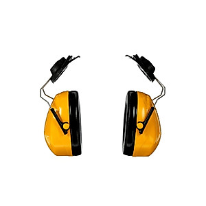 3M Peltor Optime 98 Cap-Mount Earmuffs, Hearing Conservation H9P3E