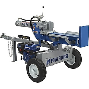 Powerhorse Horizontal/Vertical Log Splitter - 22 Tons, 212cc Engine
