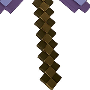 Disguise Kids Enchanted Minecraft Pickaxe, Official Minecraft Accessory for Kids, Single Size Video Game Costume Sword, Khaki, 6 Years US