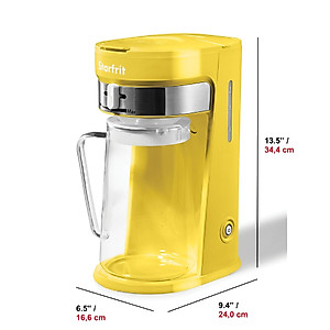 Starfrit 024015-002-0000 Iced Tea Brewer, Yellow Small Kitchen Appliance, Regular Sized