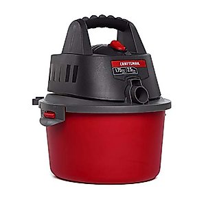 CRAFTSMAN CMXEVBE17250 2.5 Gallon 1.75 Peak HP Wet/Dry Vac, Portable Shop Vacuum with Attachments