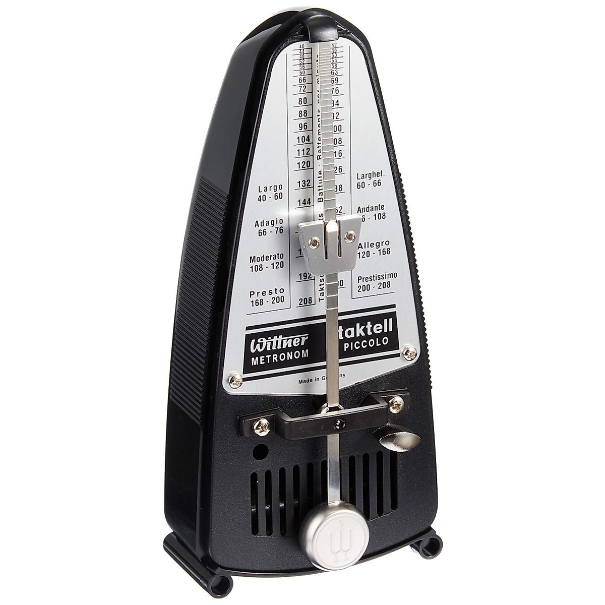 Wittner 836 Taktell Piccolo Metronome, Black