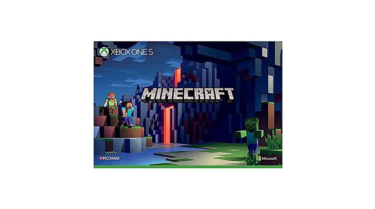 Xbox One S 1TB Minecraft Bundle - Limited Edition Console