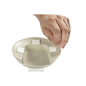 Big John Toilet Seat 612011919 Wall Hung Toilet Support, White