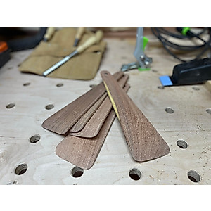 COWBOY SPATULA Mesquite Wood Spatula - Original Handmade in Texas Made in USA For Non stick Frying Pan, Cast Iron Skillet, griddle, baking, stainless steel (Original - Plain - No personalization)