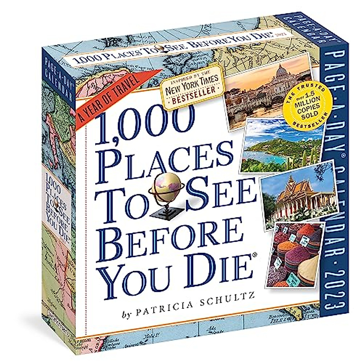 1,000 Places to See Before You Die Page-A-Day Calendar 2023: A Year of Travel