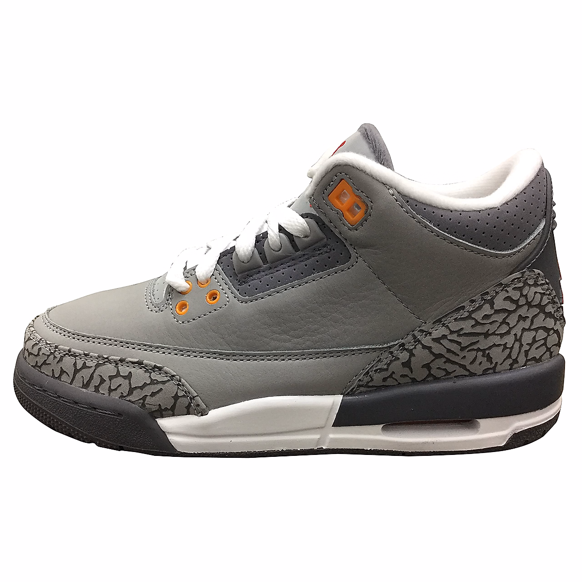 Jordan Youth Air 3 Retro GS 398614 012 Cool Grey - Size 4.5Y