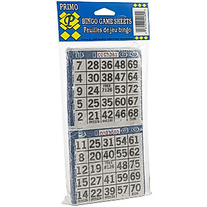 Clarence J. Venne, LLC Primo Bingo Paper 2-Game Sheets