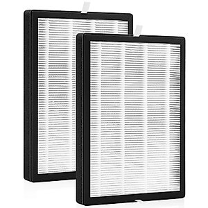 2 Pack GL-FS32 True HEPA Replacement Filter Compatible with MOOKA/KOIOS GL-FS32 & Azeus GL-FS32 Air Purifier, 3-in-1 H13 True HEPA Filtration for Mooka GL-FS32 Replacement Filter