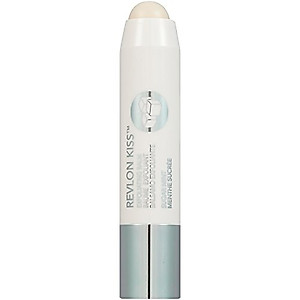 Lip Scrub Balm by Revlon, Kiss Sugar Scrub Exfoliator, Face Makeup with 24 Hour Long Lasting Hydration, Sugar Mint, 0.09 Oz