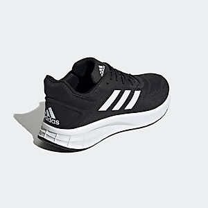 adidas Men's Duramo Sl 2.0 Running Shoe, Black/White/Black, 10