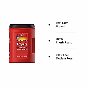 Folgers Classic Roast Ground Coffee (51 oz.)-set of 4