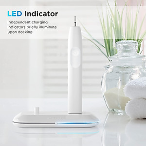 Galvanox Dual Toothbrush Charger for Philips Sonicare Electric Toothbrushes - Replacement for HX6100 Works with Protective Clean 4100, 6100, Kids Models & More (Waterproof Charging Base) 2-in-1