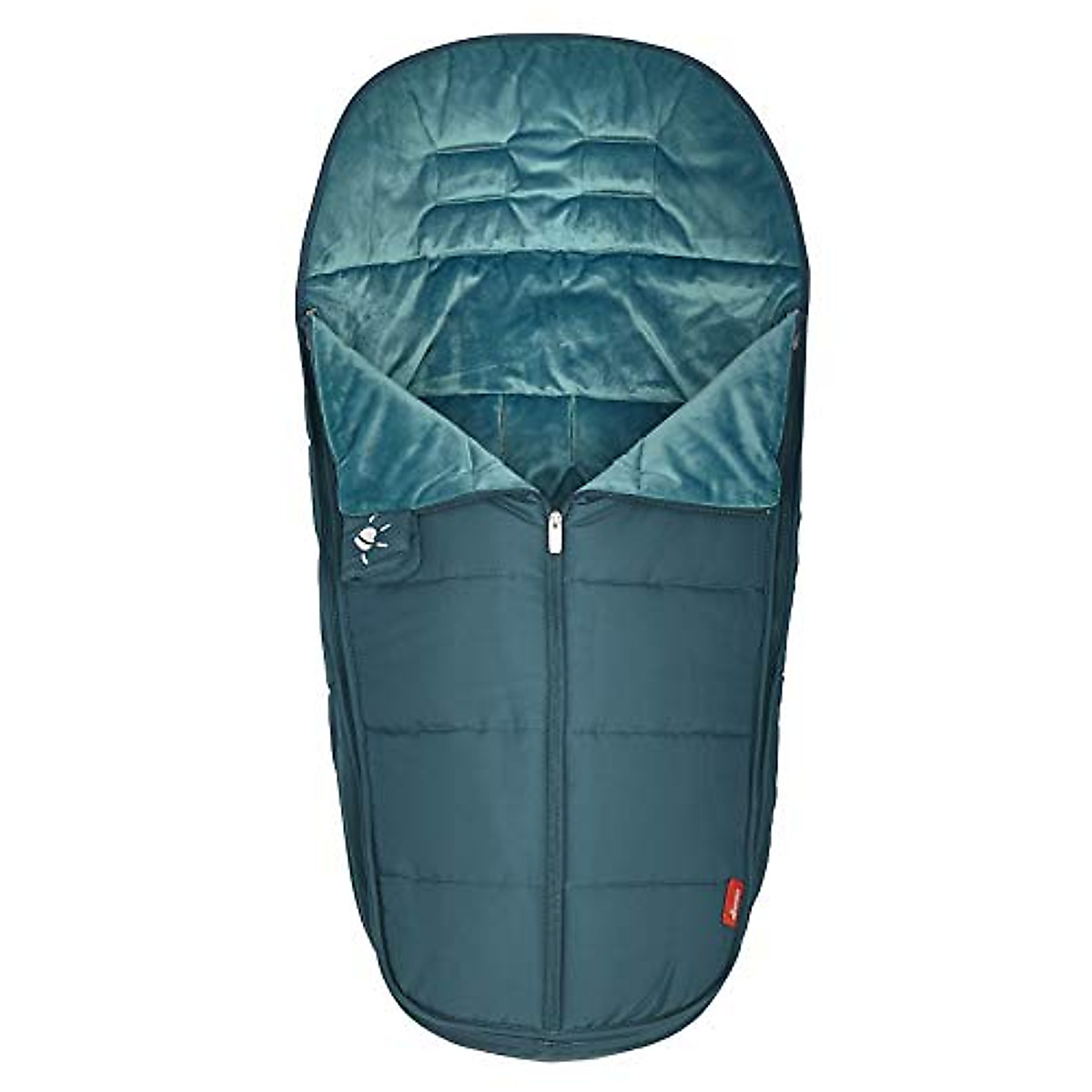 Diono All Weather Stroller Footmuff, Universal Fit from Baby to Toddler with Cozy Super Soft Padding, Weatherproof, Water Resistant Lining, Teal